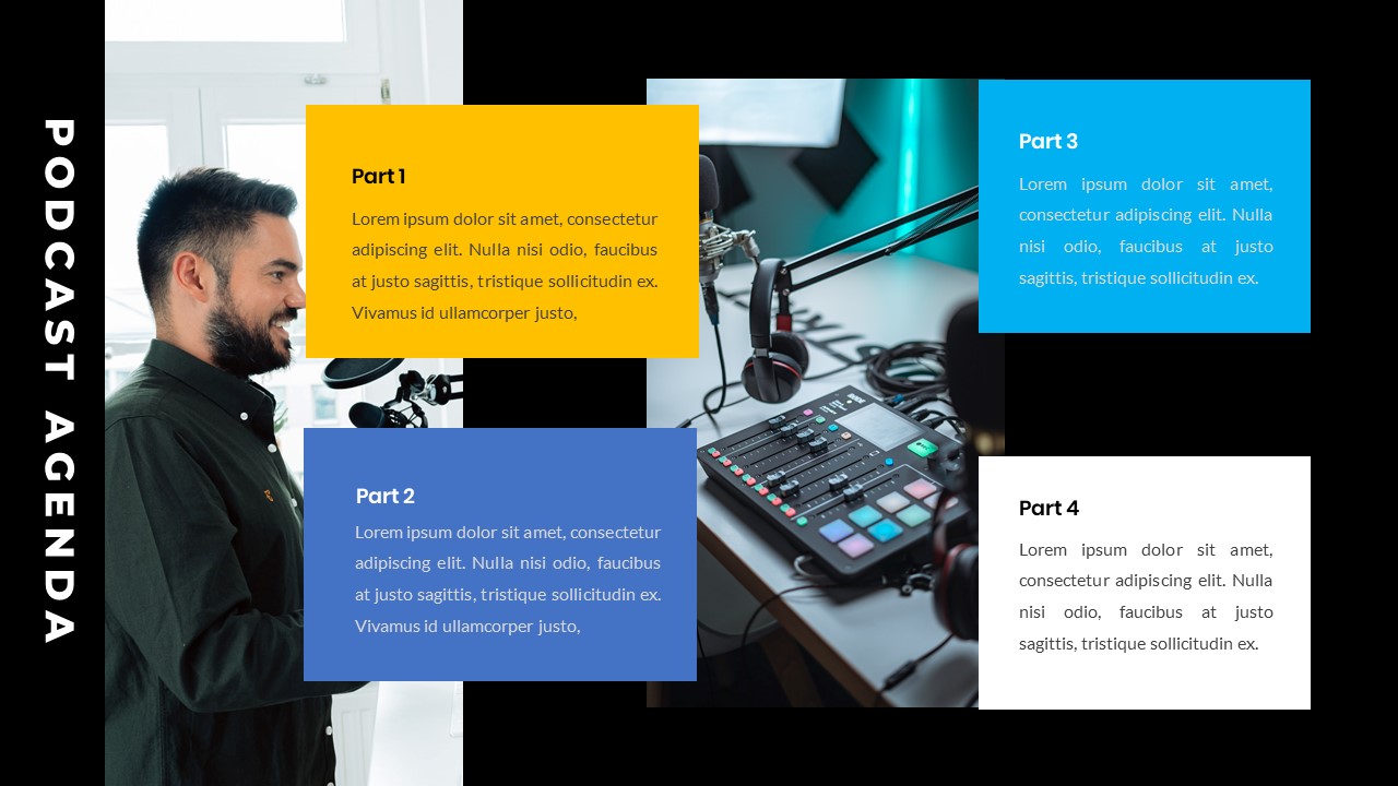 Podspot – Podcast And Ecourse Google Slides Template, Presentation ...