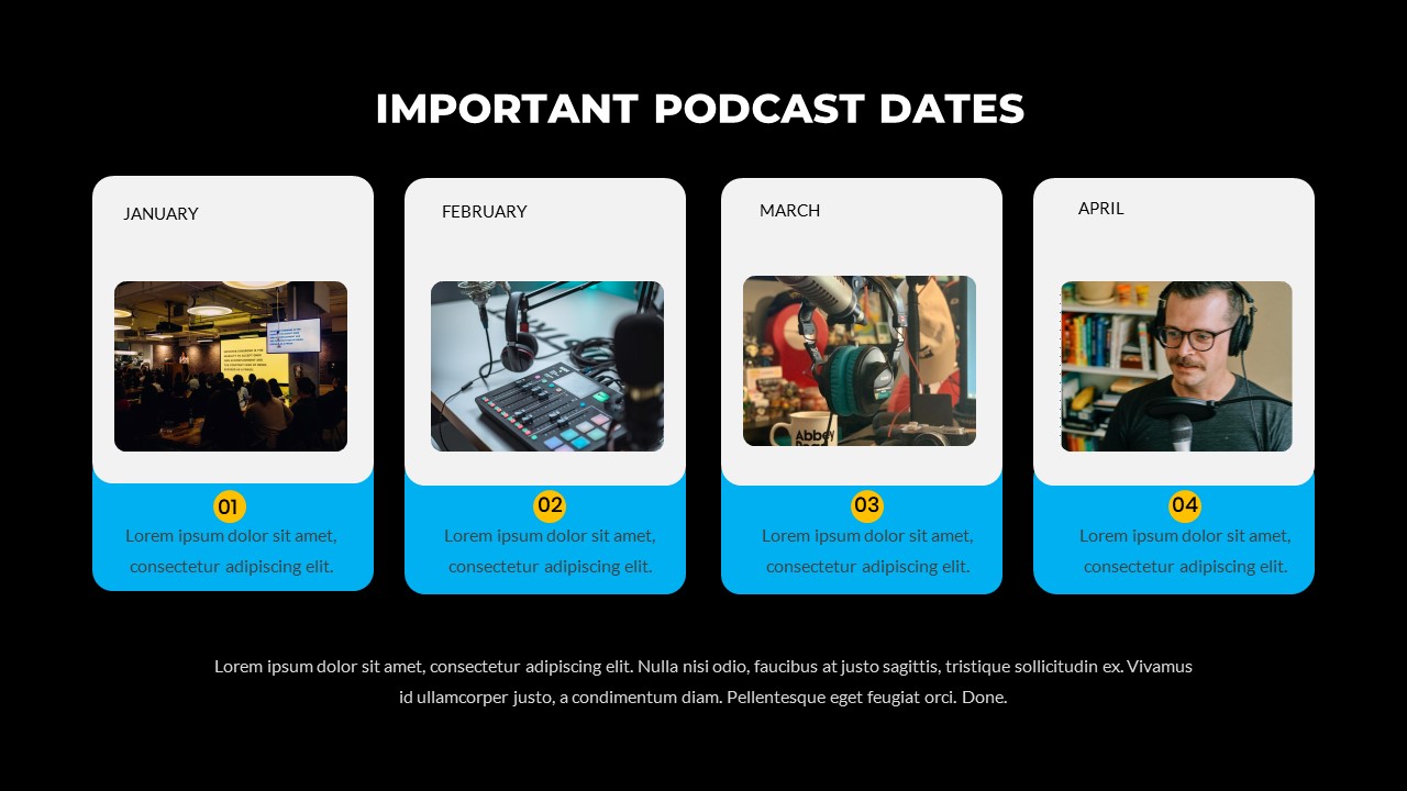 Podspot – Podcast And Ecourse Google Slides Template, Presentation ...