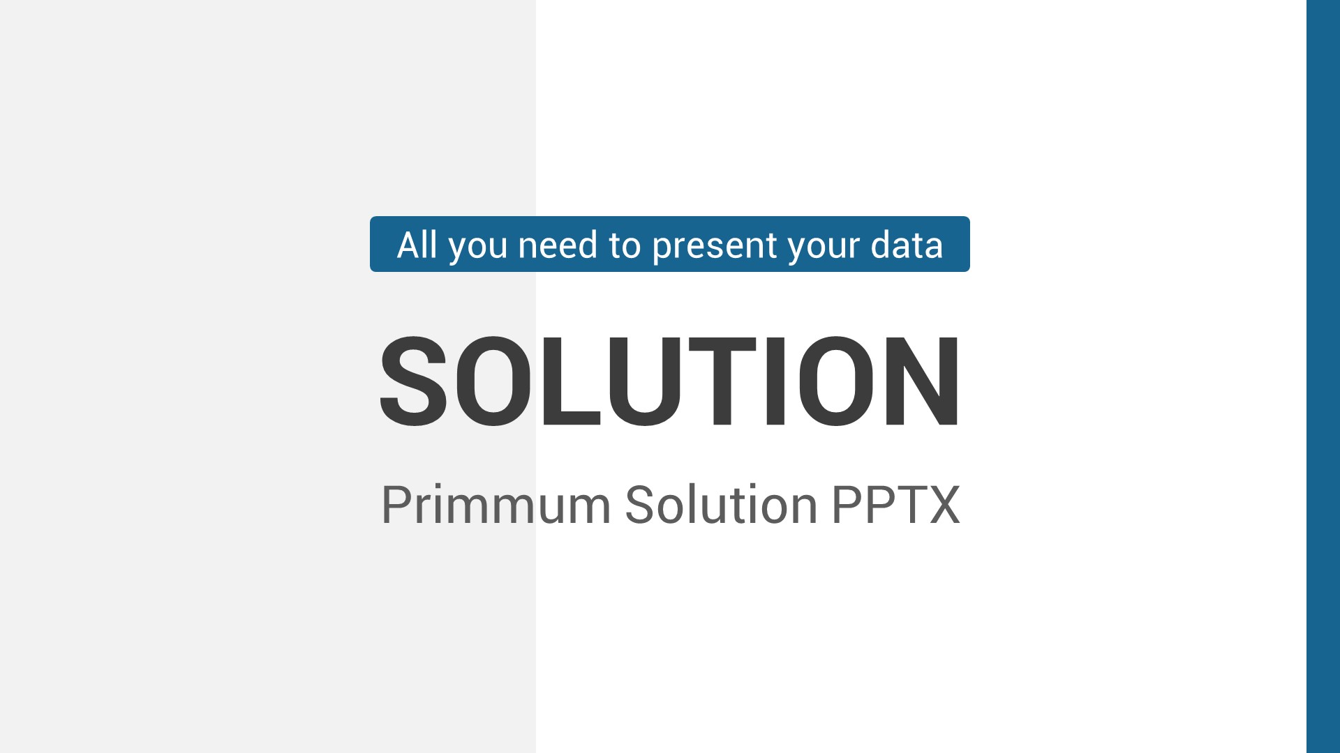 Modern Business Solution Google Slide Template, Presentation Templates