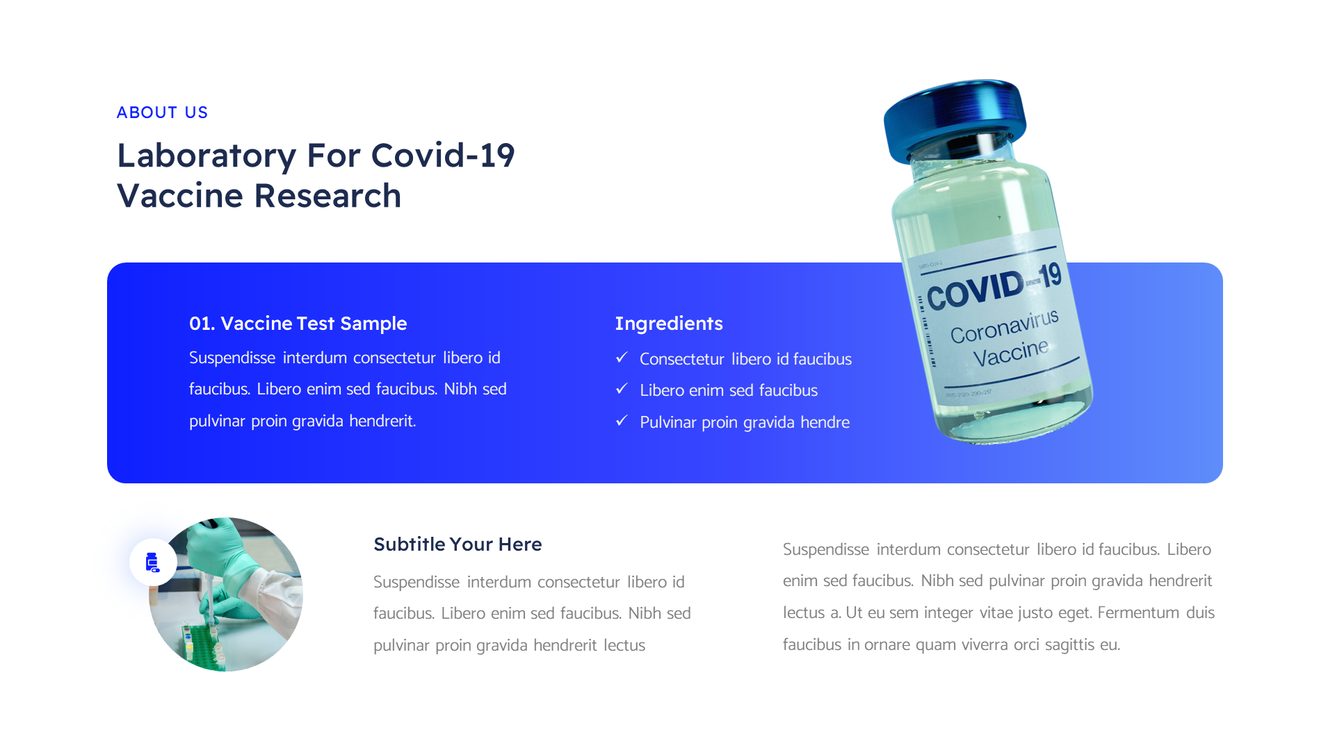 Biopharm - Laboratory & Science Research Google Slides Template ...