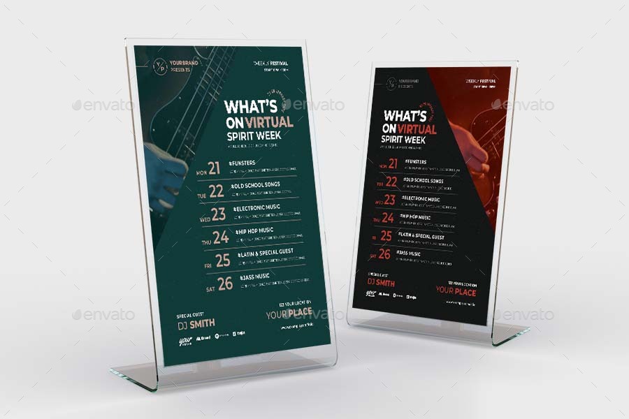 What's On Flyer Poster Template, Print Templates | GraphicRiver