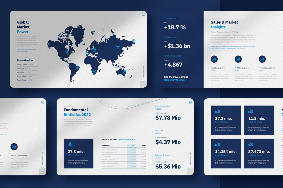 Annual Report Google Slides by egotype | GraphicRiver