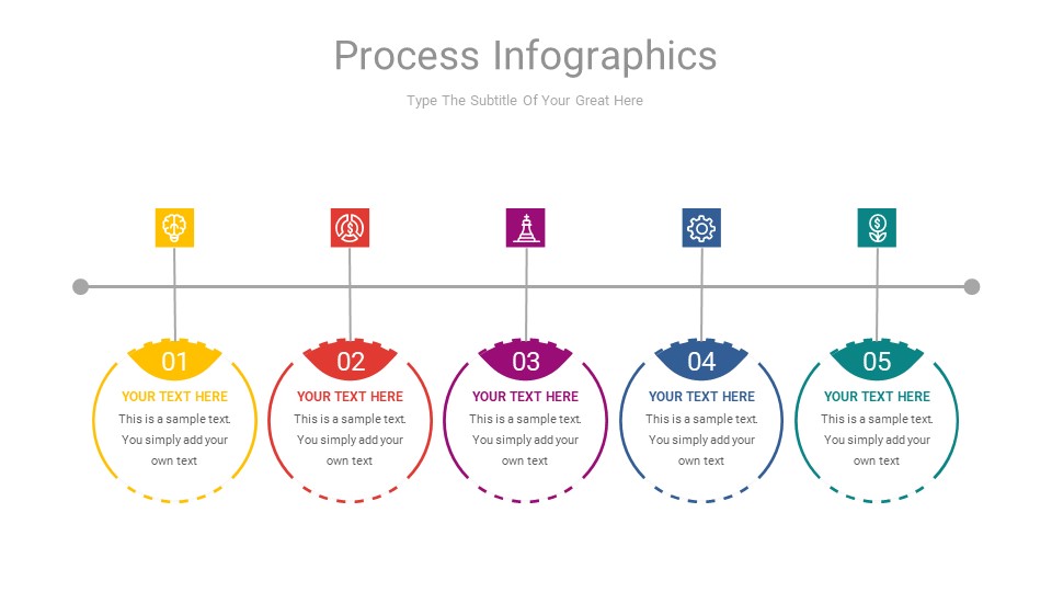 Process Infographics PowerPoint Template diagrams by SOOZ_ART ...