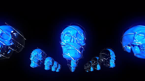Skull Beats vj loop, Motion Graphics | VideoHive