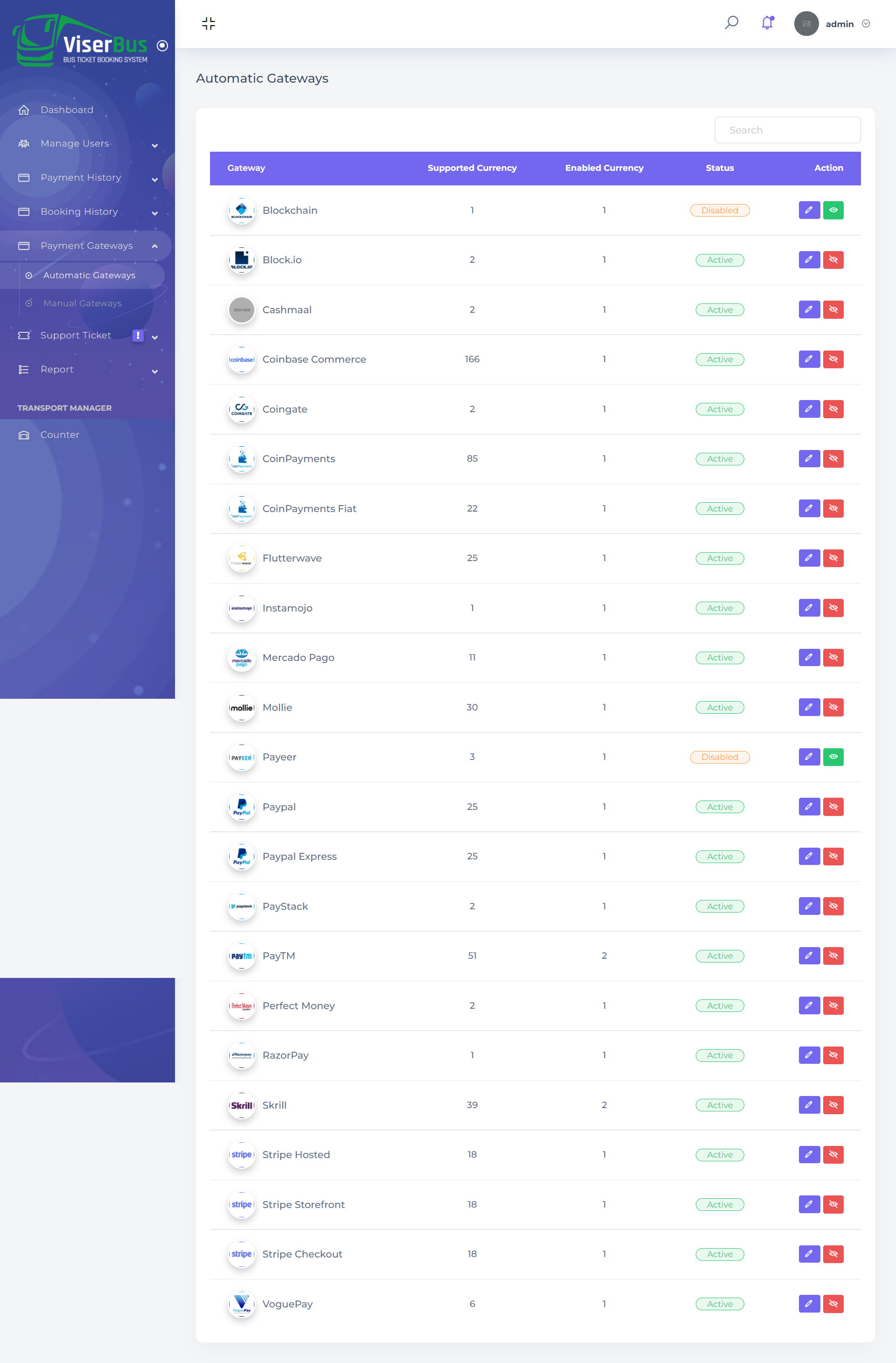 ViserBus - Bus Ticket Booking System by ViserLab | CodeCanyon