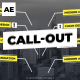 Modern Call Outs 1.0 | After Effects, After Effects Project Files ...