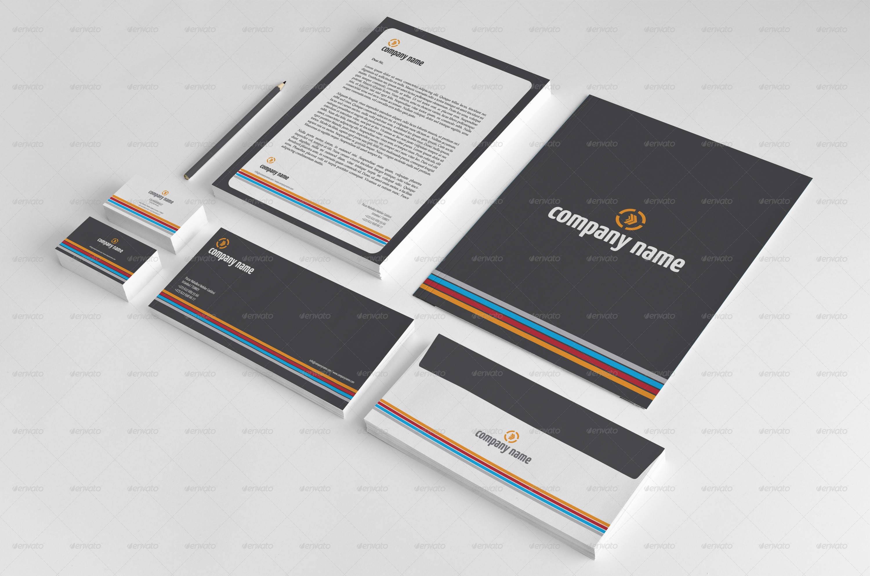 Company name Corporate Identity Package, Print Templates | GraphicRiver