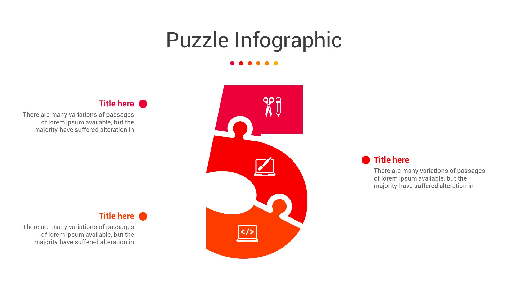 Puzzle Infographic PowerPoint Template, Presentation Templates ...