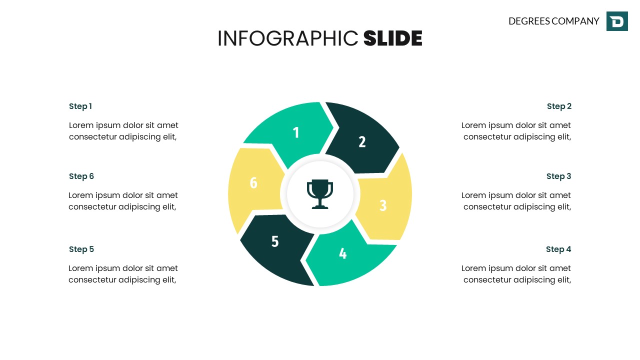 Degrees - Business Google Slide Template, Presentation Templates ...