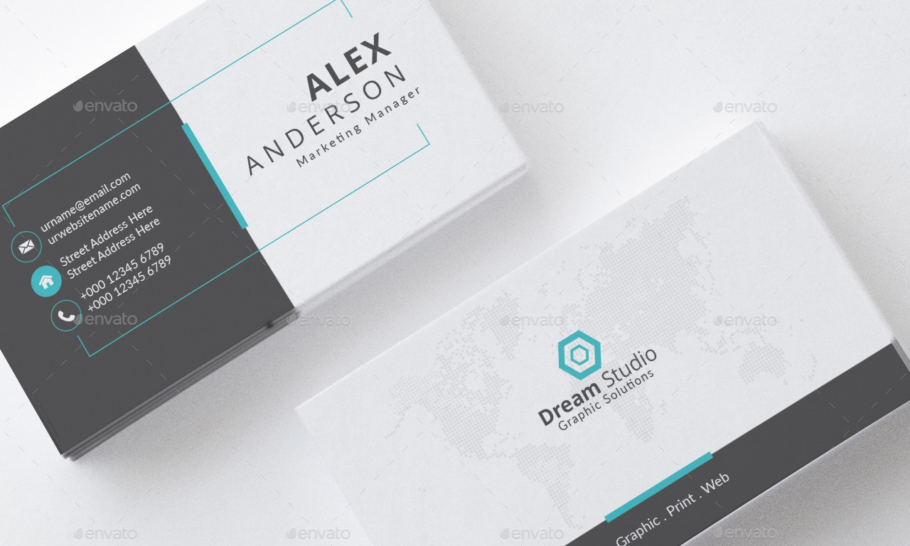 Business Cards, Print Templates | GraphicRiver