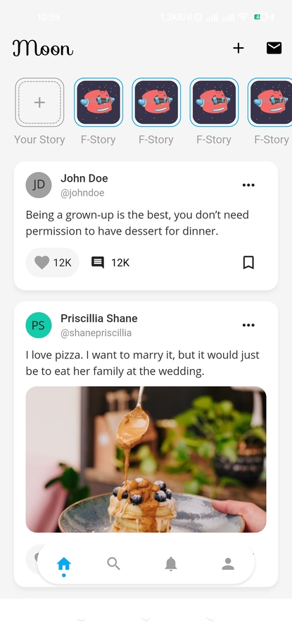 Moon UI - Flutter UI Kit by rizalord | CodeCanyon