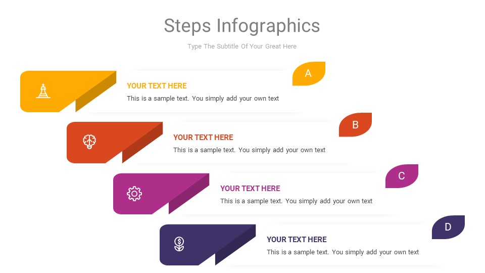 Steps Infographics PowerPoint Template diagrams by SOOZ_ART | GraphicRiver