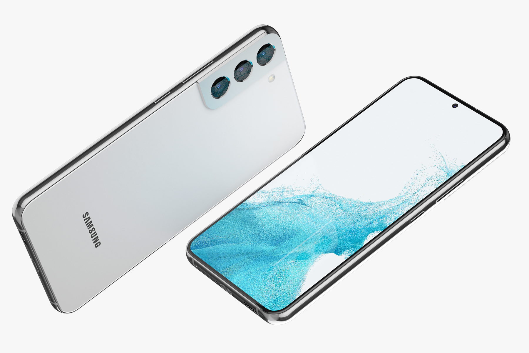 Samsung Galaxy S22 Plus white by madMIX_X | 3DOcean