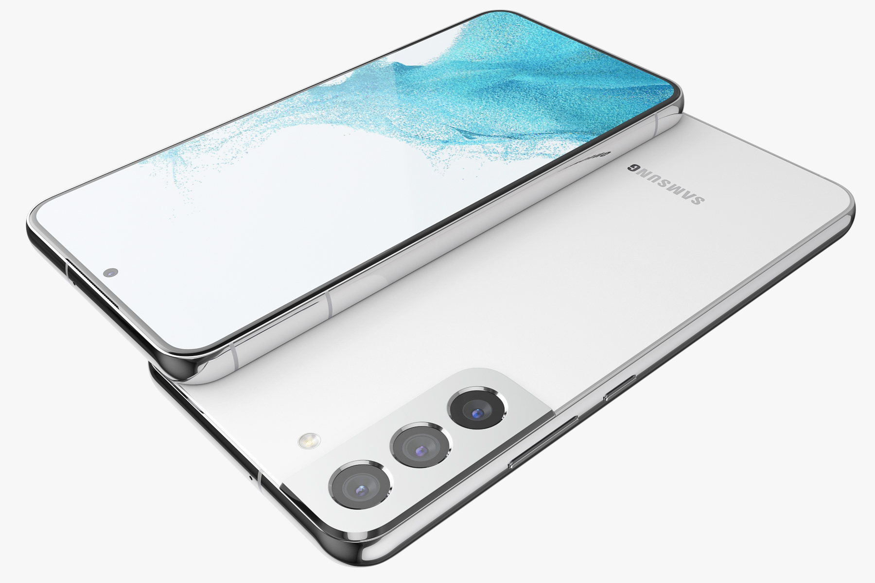 Samsung Galaxy S22 Plus white by madMIX_X | 3DOcean