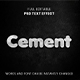 Cement Text Effect, Add-ons | GraphicRiver
