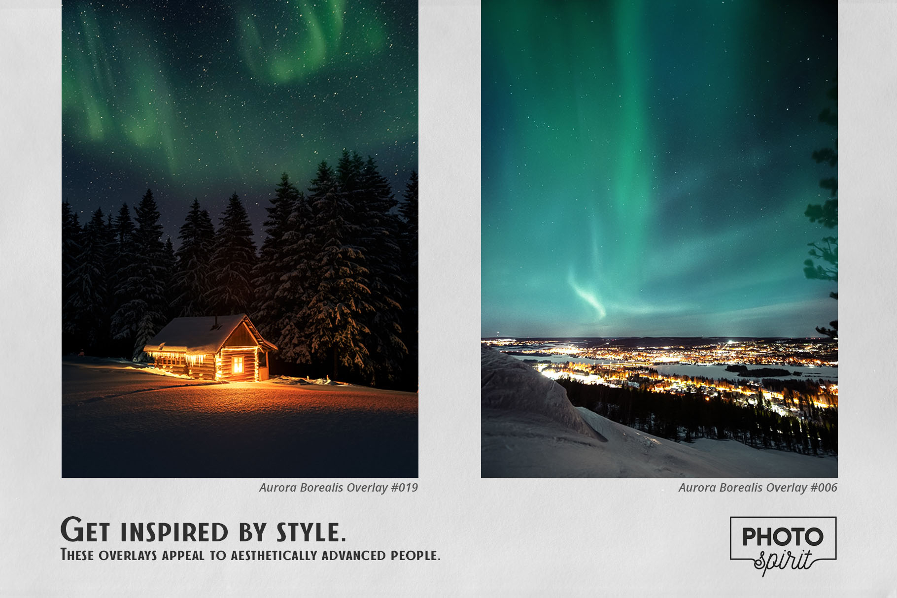 Aurora Borealis Effect Overlays, Add-ons | GraphicRiver