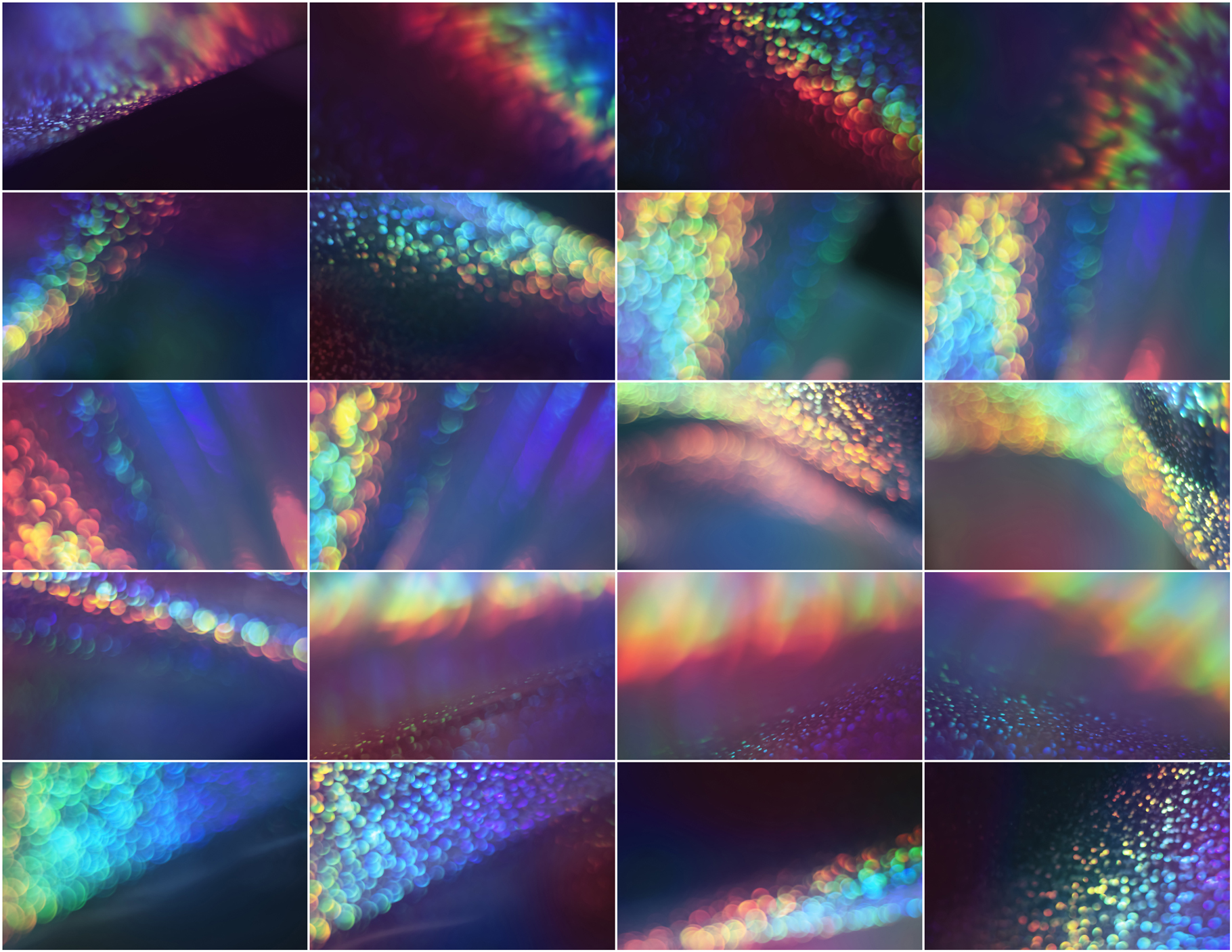 Rainbow Bokeh Effect Overlays, Add-ons | GraphicRiver