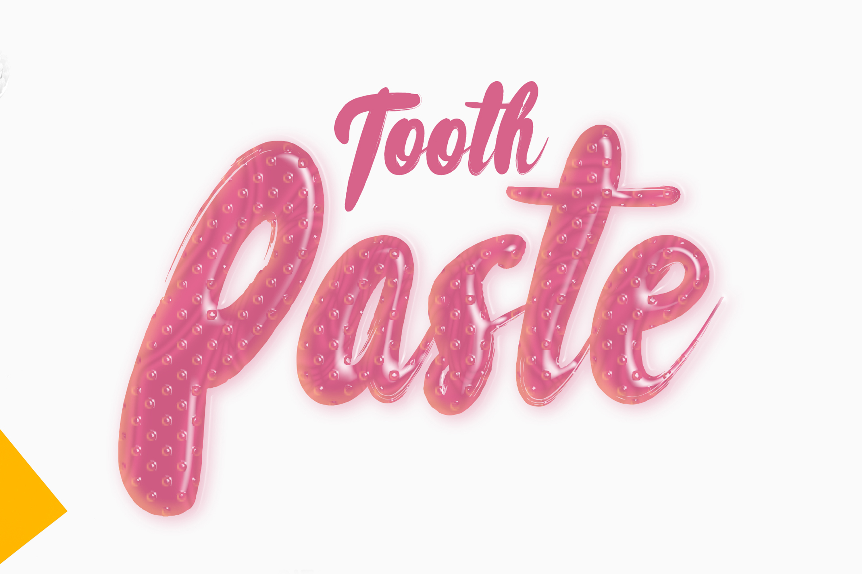 Editable Toothpaste PSD Text Effect Template, Add-ons | GraphicRiver