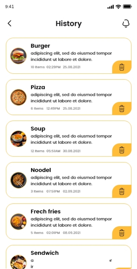 Restaurant app UI-kit flutter 3.13 by squaresoftnet | CodeCanyon