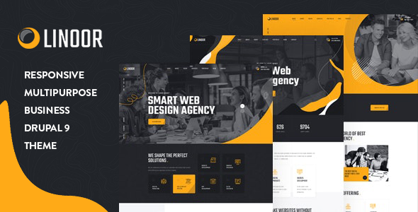 Linoor - Responsive Multipurpose Business Drupal 9 Theme by gavias