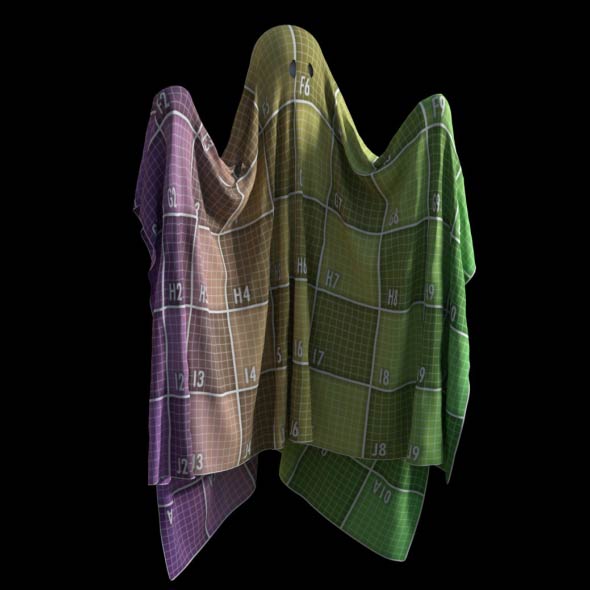 High Poly Ghost Model by berkerdag | 3DOcean