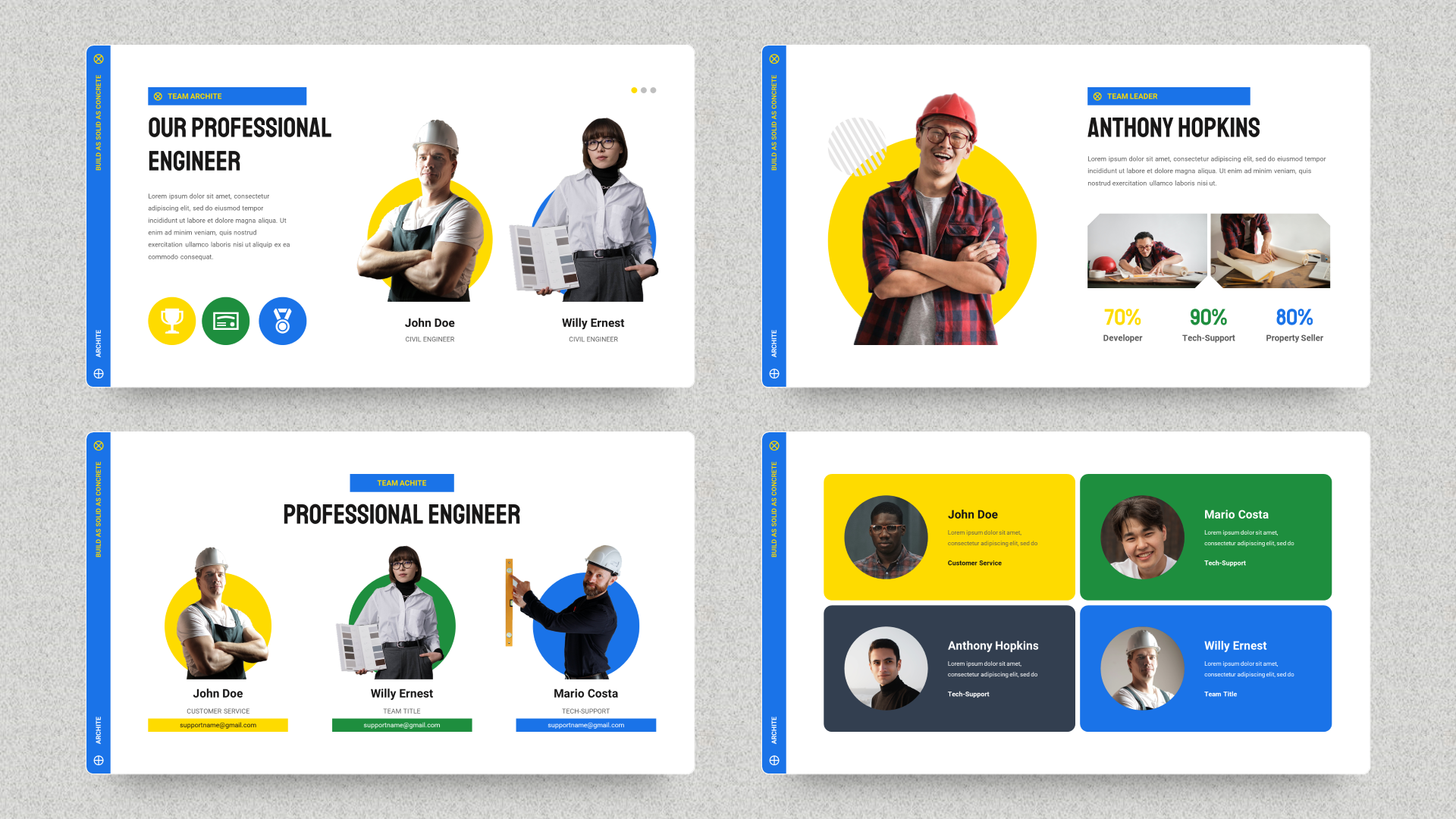 Archite - Construction & Industrial PowerPoint Template, Presentation ...