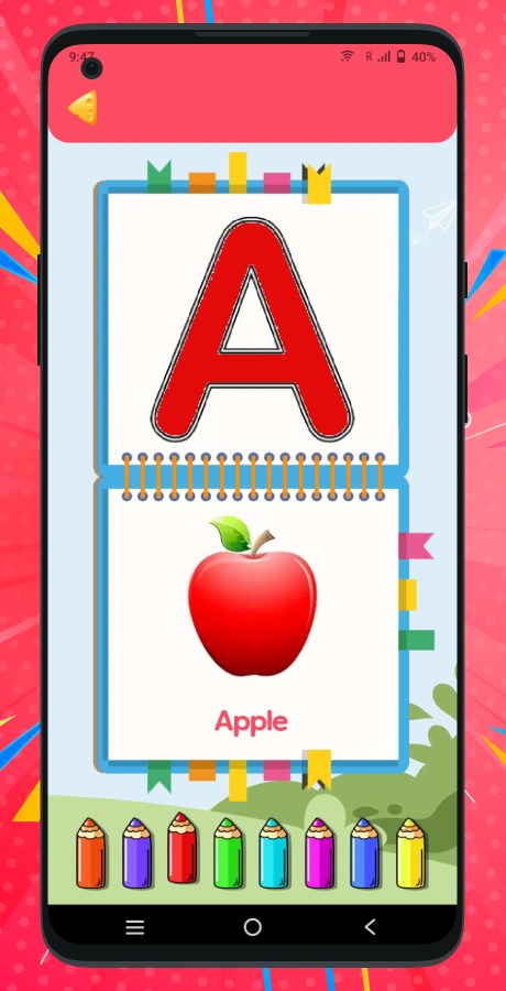 Kids Preschool Learning - Flutter Android & iOS App by Shreyanshi_Infotech