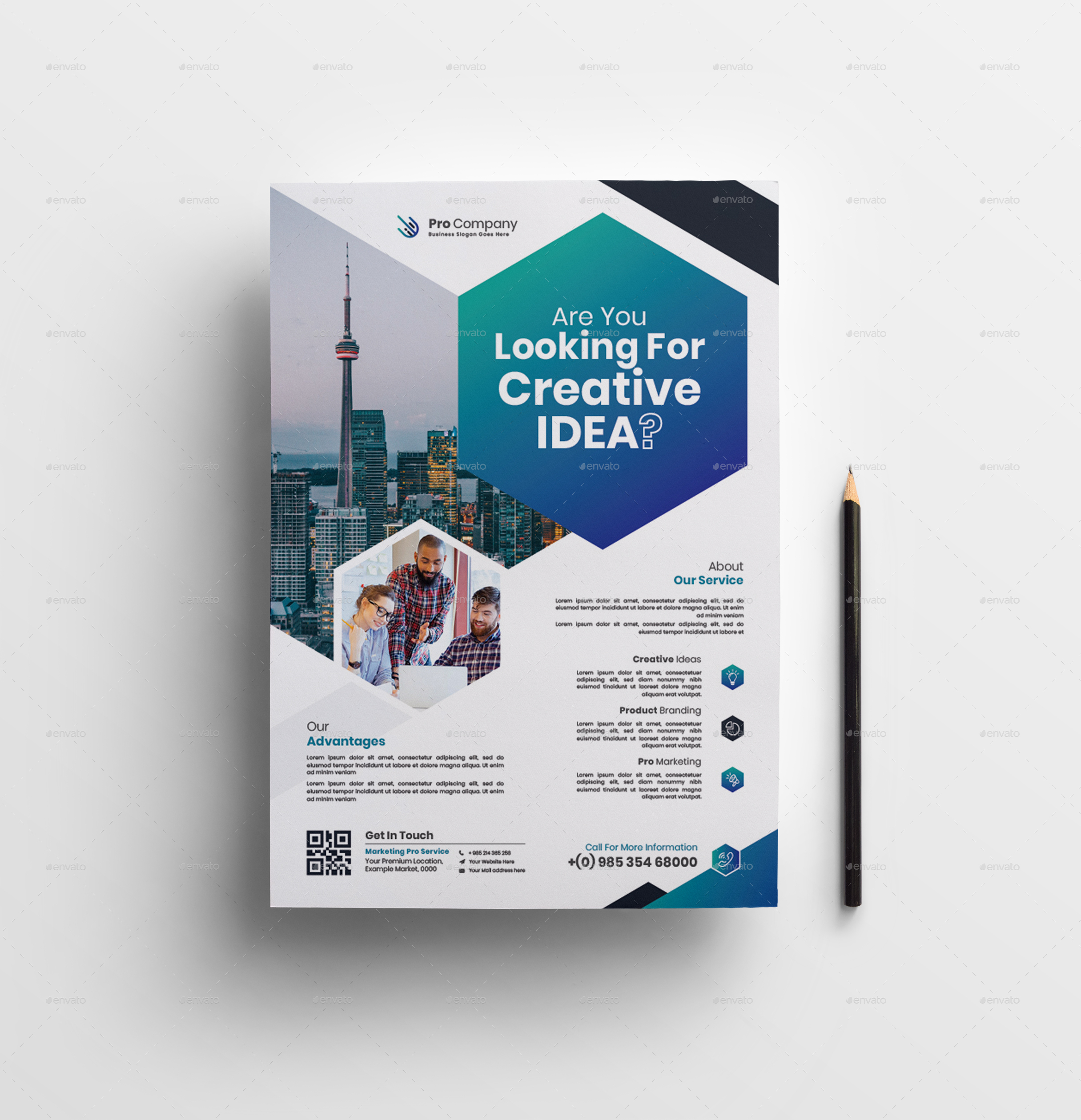 Business Flyer Template, Print Templates | GraphicRiver