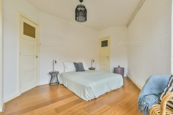 ordinary bedroom interior Stock Photo by pro_creator | PhotoDune