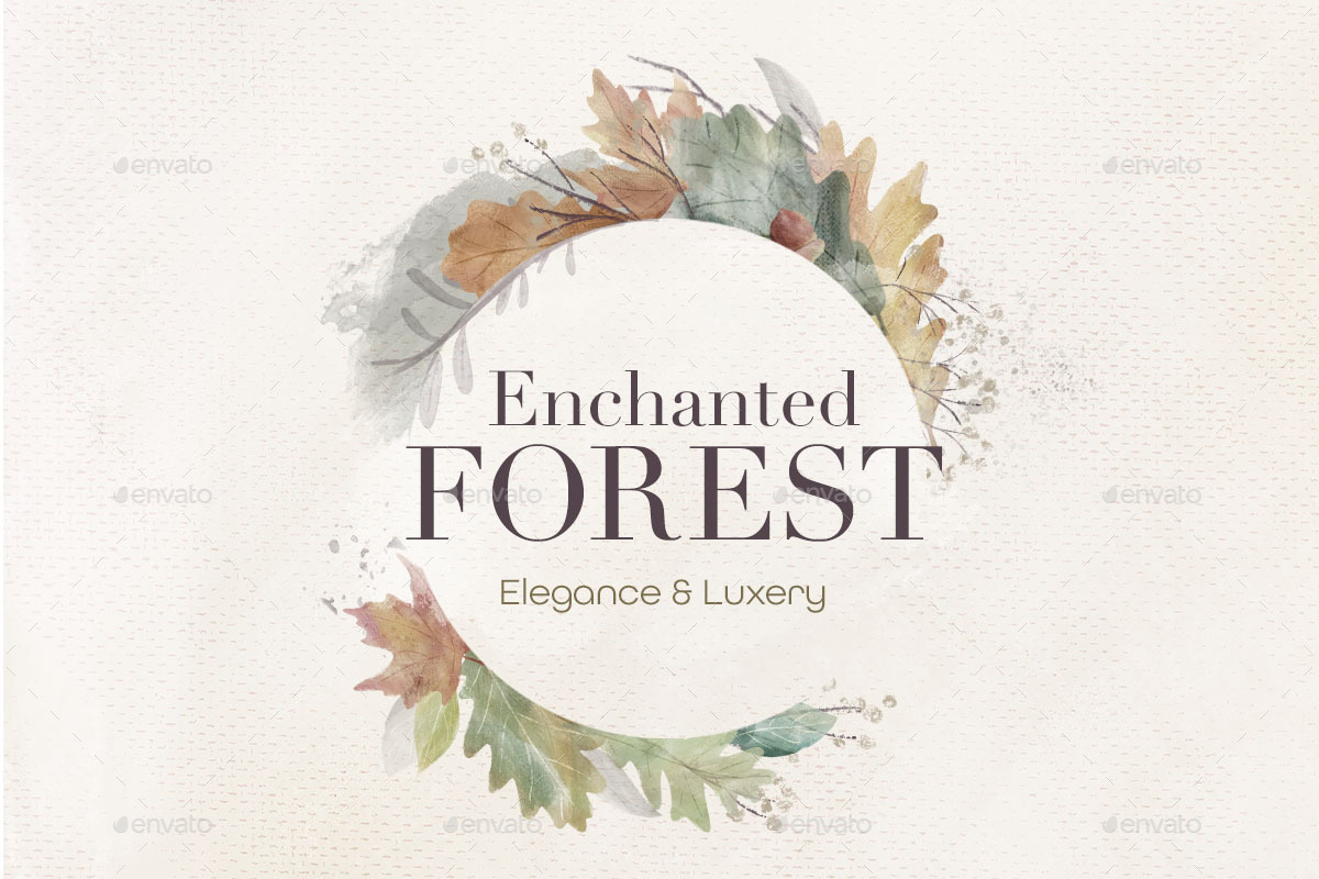 Enchanted Forest: Nature Elements Pack, Graphics | GraphicRiver