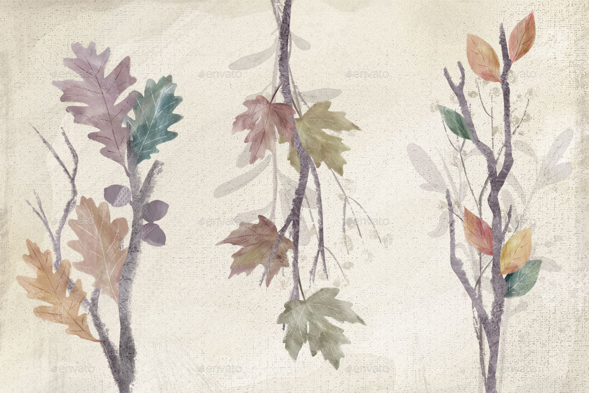 Enchanted Forest: Nature Elements Pack, Graphics | GraphicRiver