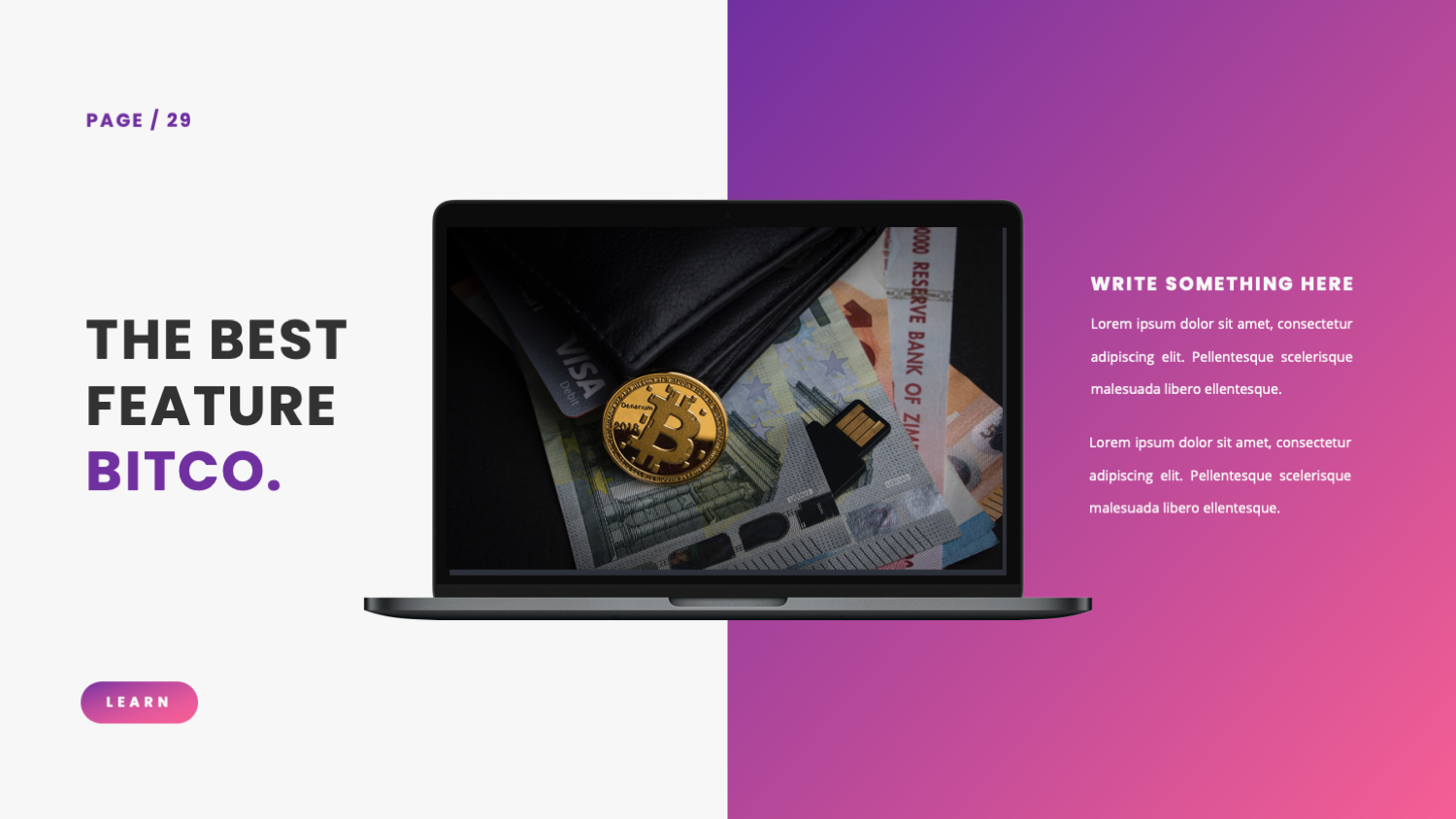 Bitco Keynote Presentation Template, Presentation Templates | GraphicRiver