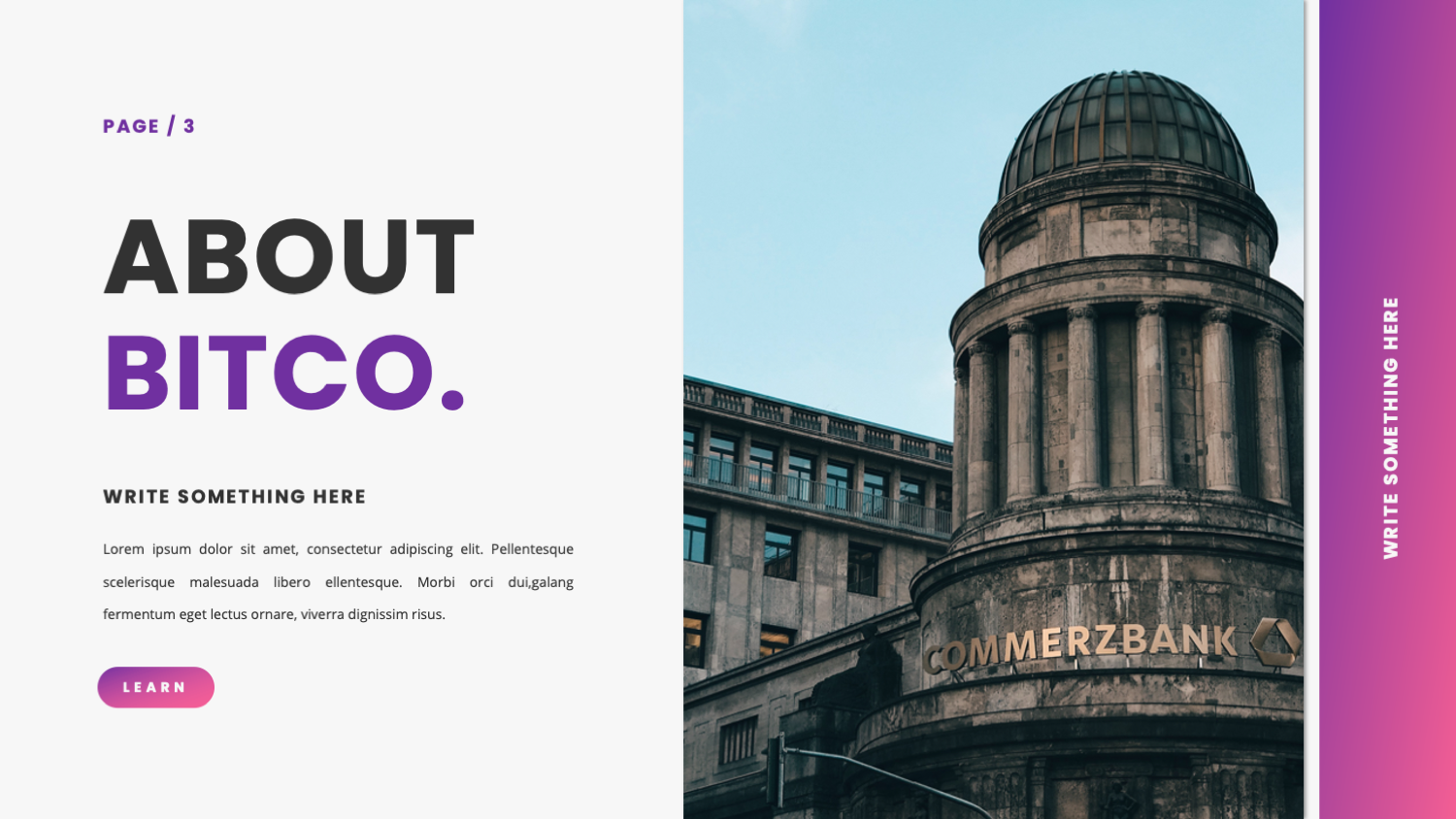 Bitco Keynote Presentation Template, Presentation Templates | GraphicRiver