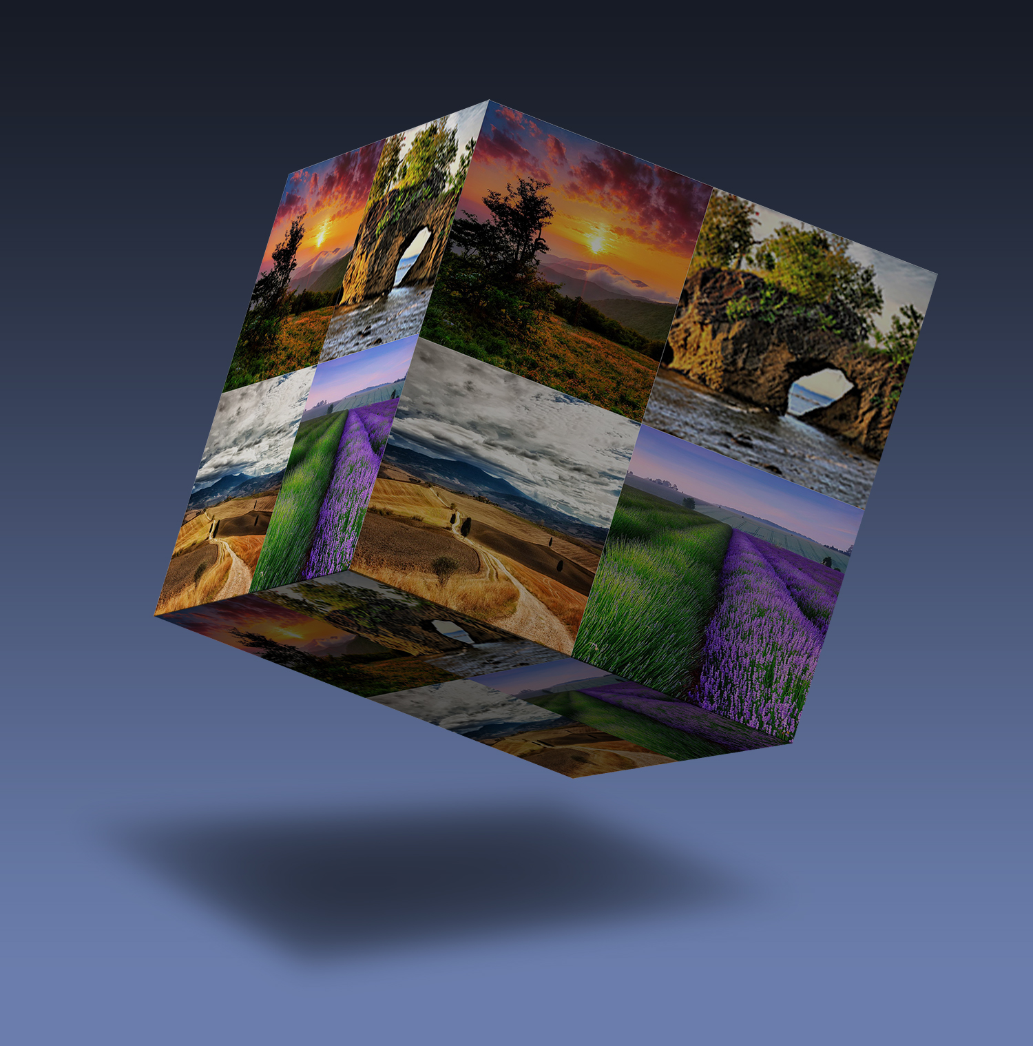 Photos on Cube, Add-ons | GraphicRiver