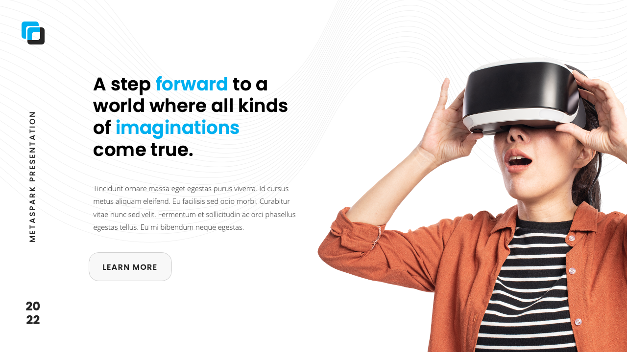 Metaspark - Virtual Reality & Metaverse Keynote Template, Presentation ...