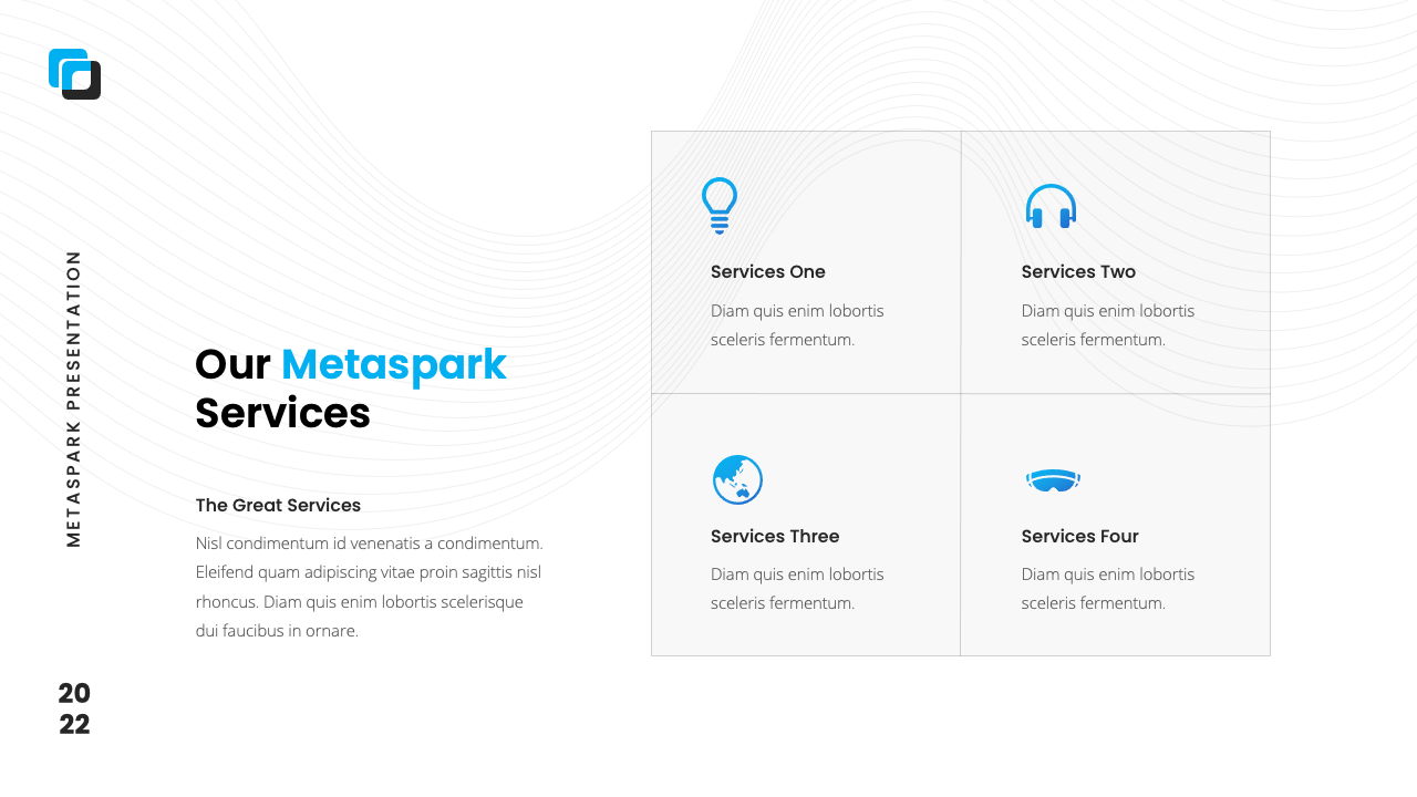 Metaspark - Virtual Reality & Metaverse Keynote Template, Presentation ...