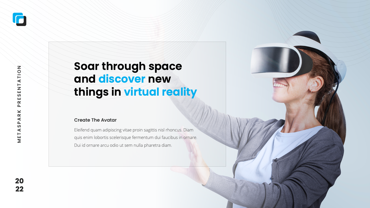 Metaspark - Virtual Reality & Metaverse Keynote Template, Presentation ...