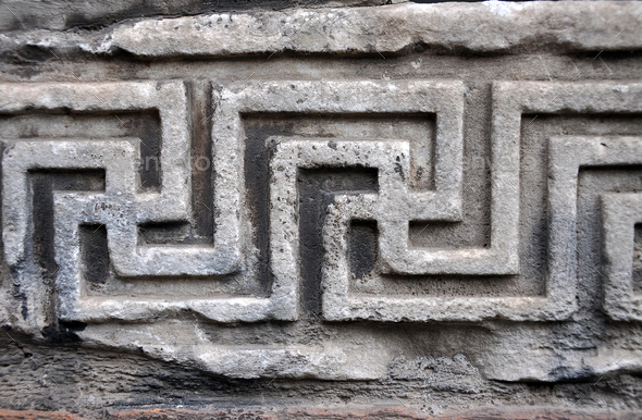 Ancient Roman stone carving detail Stock Photo by salajean | PhotoDune