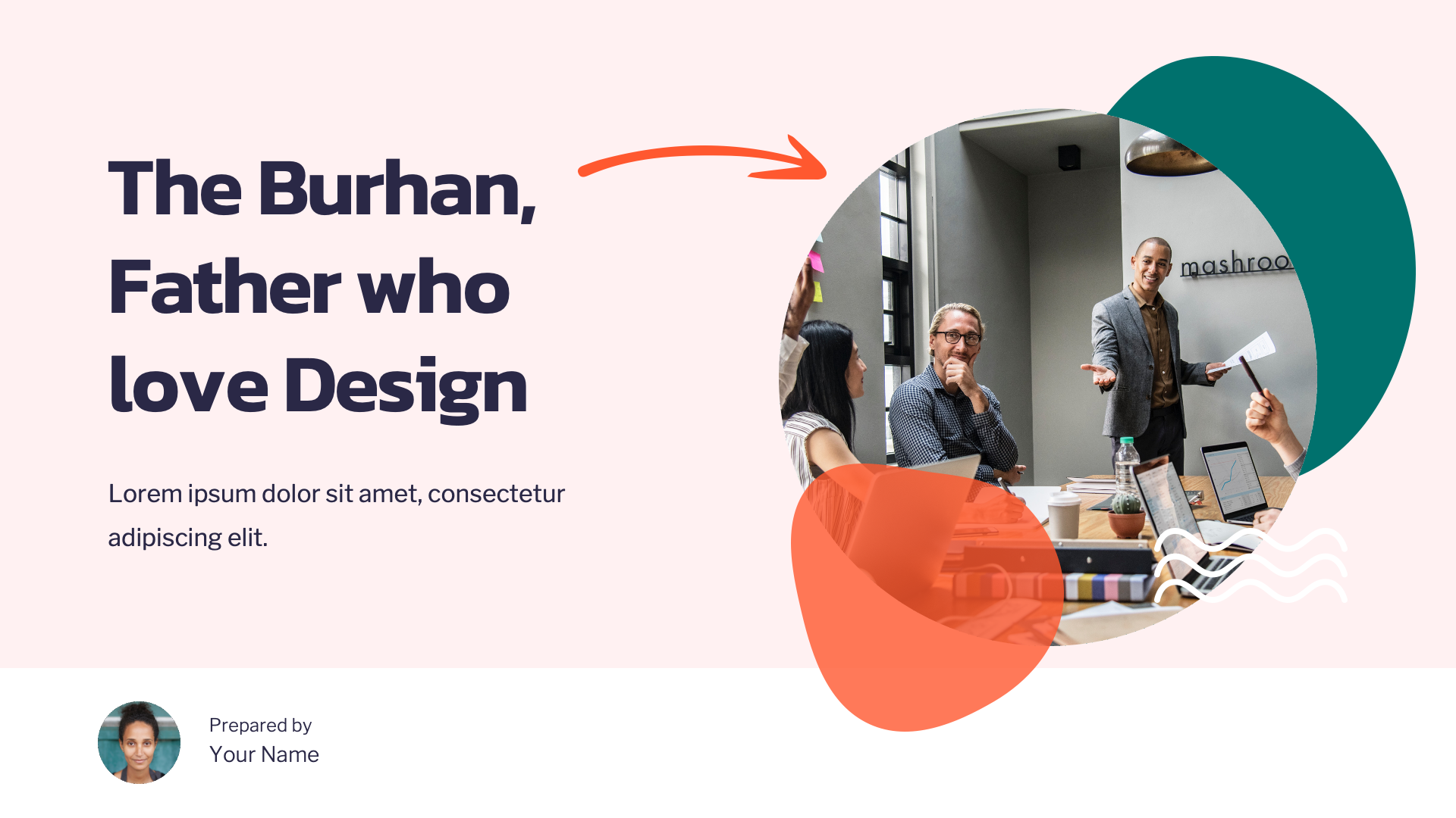 Creative and Modern Presentation Deck Template, Presentation Templates