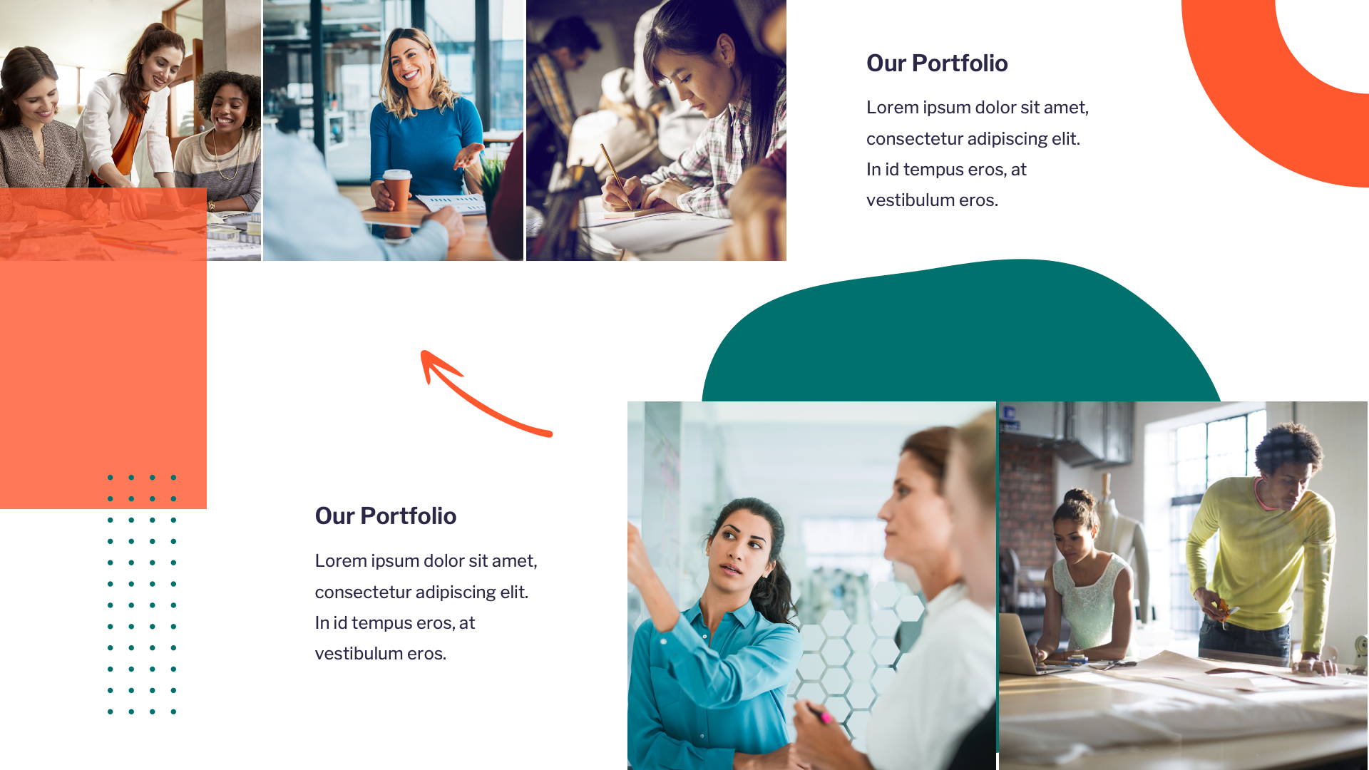 Creative and Modern Presentation Deck Template, Presentation Templates