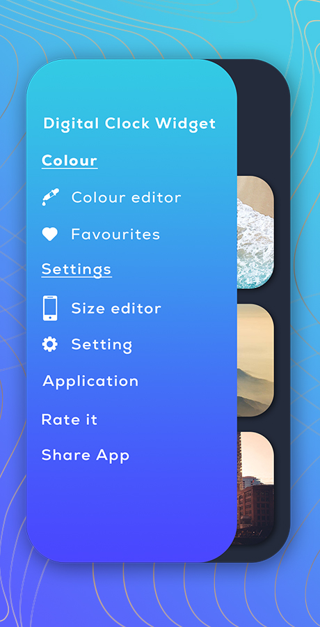 Digital Clock Widget - Seven Time - Resizable Clock - DIGI Clock Widget ...
