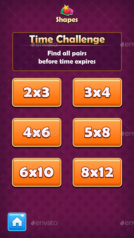 Memory Match Game Kit, Game Assets | GraphicRiver