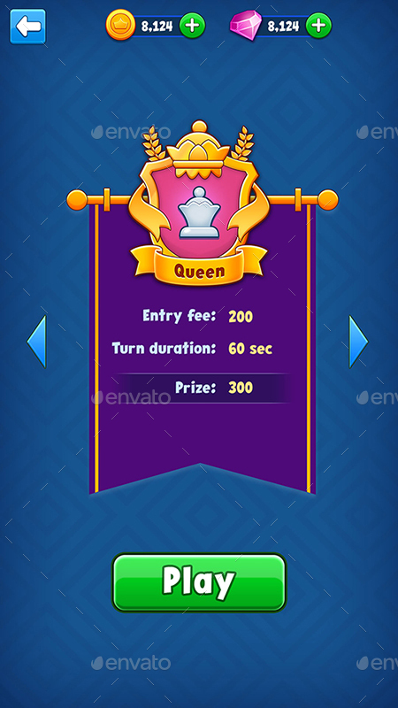 Chess Game GUI Pack, Game Assets | GraphicRiver