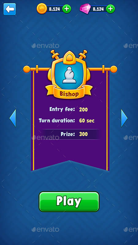 Chess Game GUI Pack, Game Assets | GraphicRiver