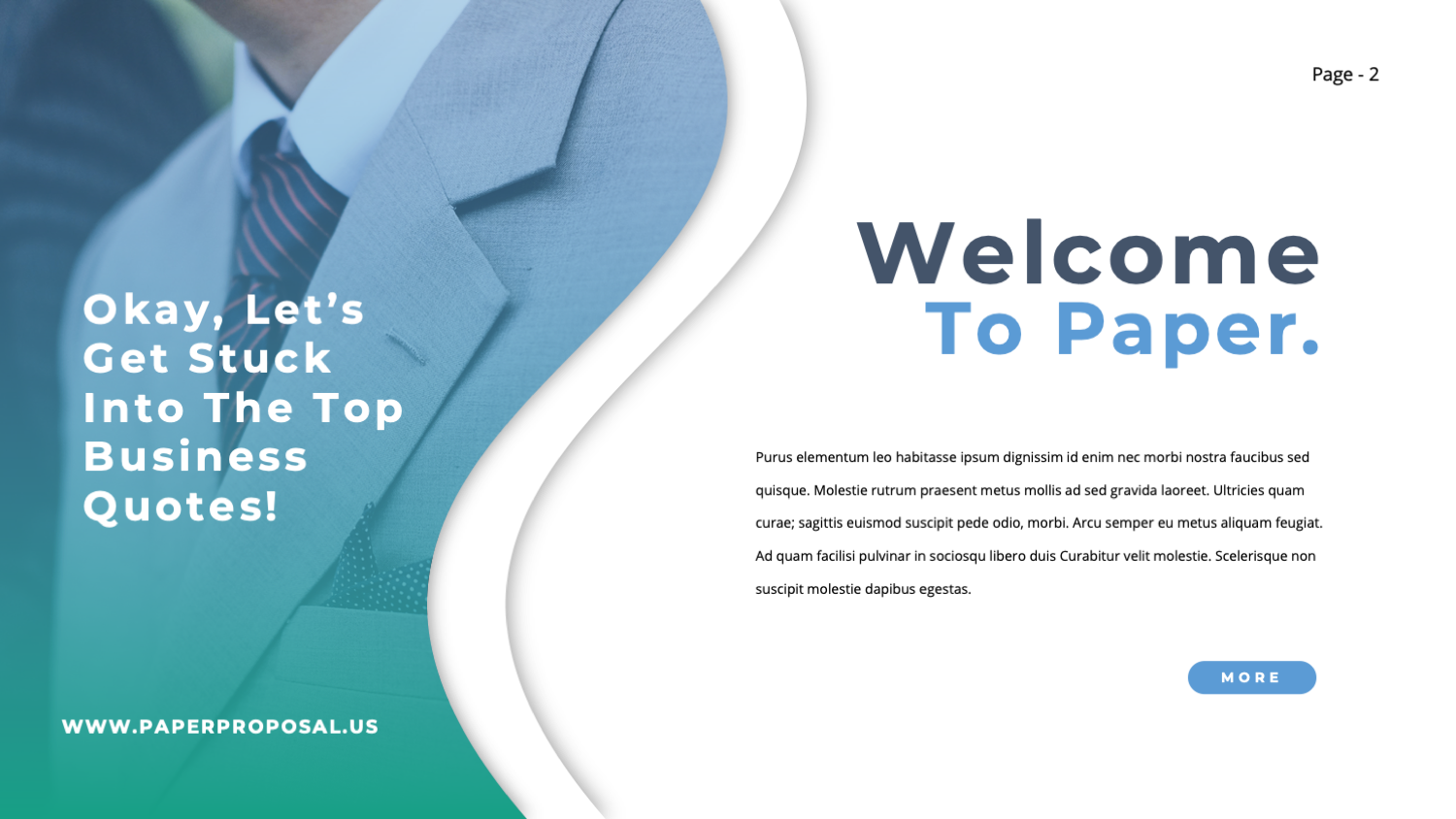 Paper Powerpoint Presentation Template, Presentation Templates ...