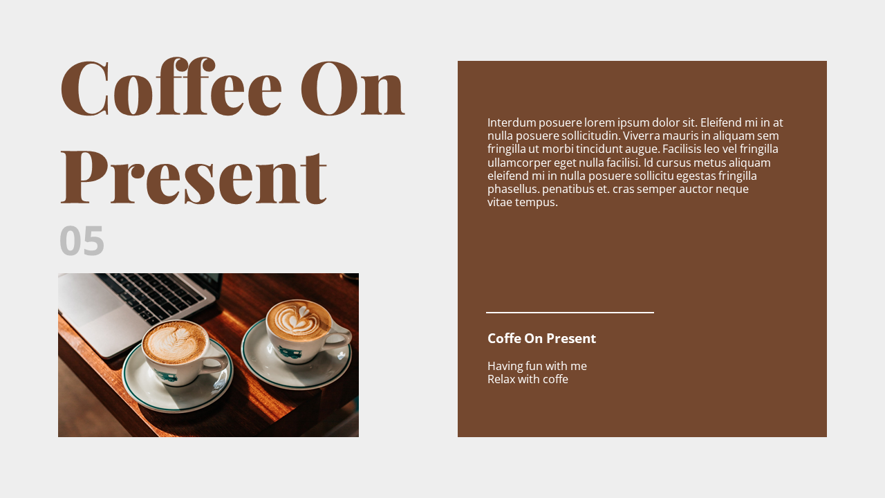 Coffee On - Powerpoint Template, Presentation Templates | GraphicRiver