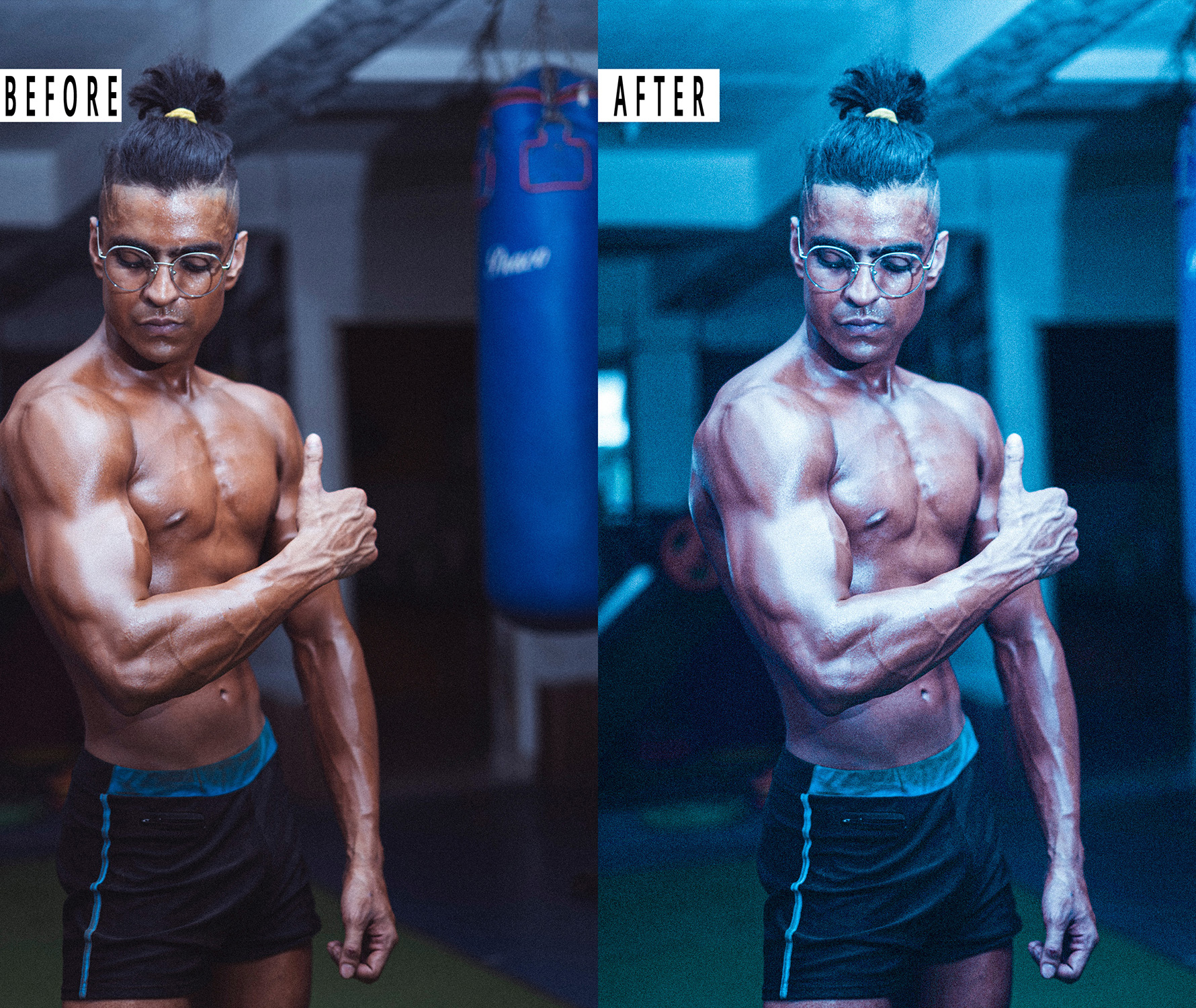 BODYBUILDING Photoshop Action & Lightrom Preset, Add-ons | GraphicRiver