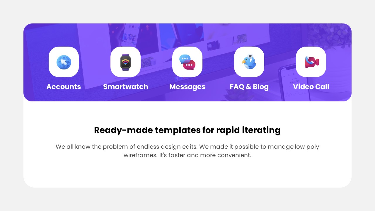 META - Unique Slides Google Slides Presentation, Presentation Templates