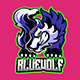 Blue Wolf Esports Logo, Logo Templates | GraphicRiver