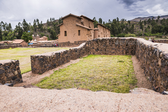 Raqchi, an Inca archaeological site in the Cusco Region of Peru, South ...